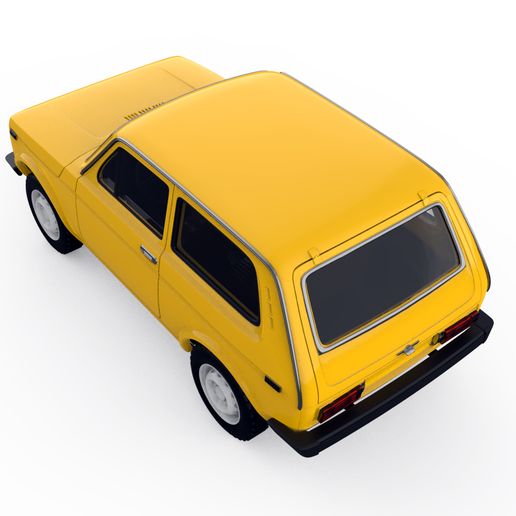 🚗 Lada Niva Iconic SUV 4x4, STL Files for 3D Printing RC and diecast ...