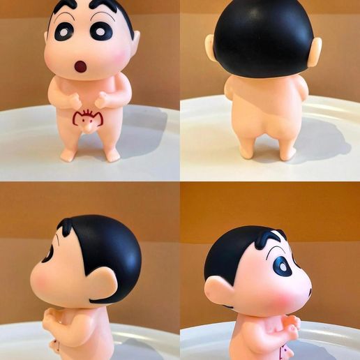 STL file Shin Chan 🐉 ・Model to download and 3D print・Cults