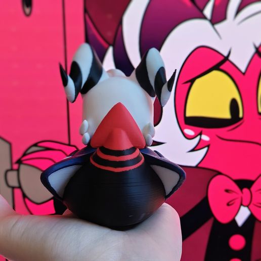 🦆 Moxxie Duckie - Helluva Boss Rubber Duck・ 3D File for 3D printing・Cults