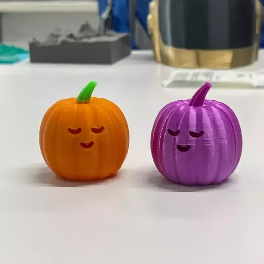 STL file Happy Pumpkin 🎃 ・Template to download and 3D print・Cults