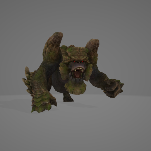 👹 MONSTER HUNTER GARANGOLM・ STL File for 3D printing・Cults