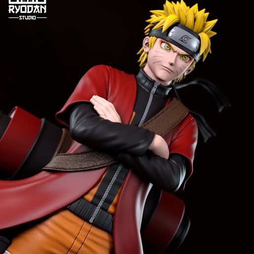 👾 NARUTO SAGE MODE NARUTO SHIPPUDEN・ 3D File for 3D printing・Cults