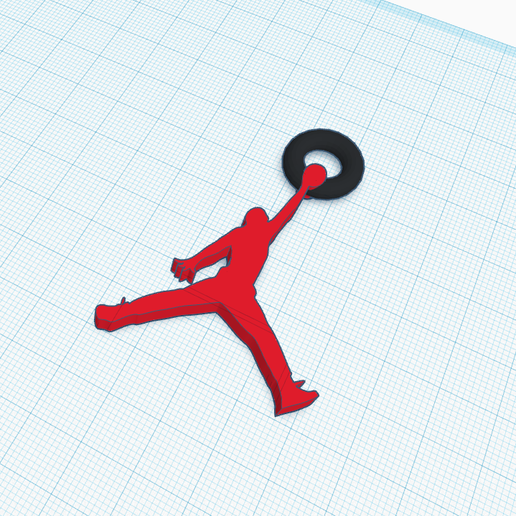 🇯🇴 Jordan Key ring・ STL File for ・Cults