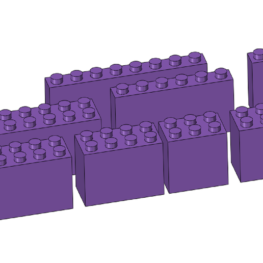 STL file BrickBuilder Set: 44-Piece Compatible Bricks Collection 🧱 ...