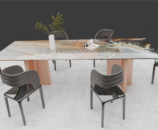 STL file Dining Table 🪵 (OBJ)・Design to download and 3D print・Cults