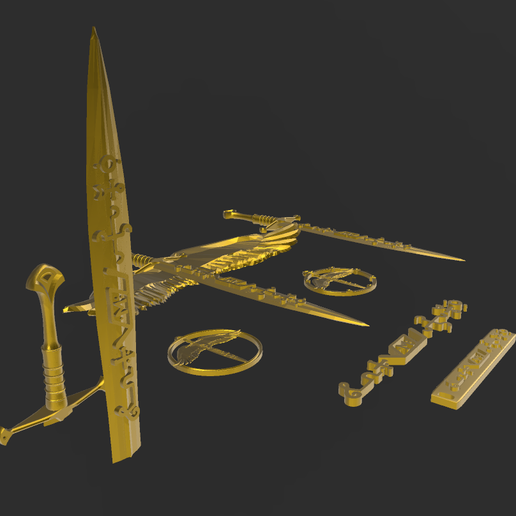 🗡️ Saint Michael the Archangel Complete Kit・ STL File for 3D printing・Cults