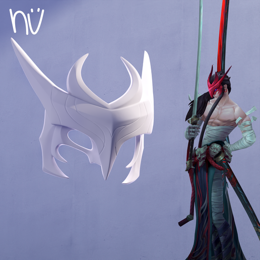 😷 Base Yone's Face Mask・ STL File for 3D printing・Cults