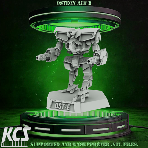 🎲 Battletechnology Osteon Alt E・ 3D File for 3D printing・Cults