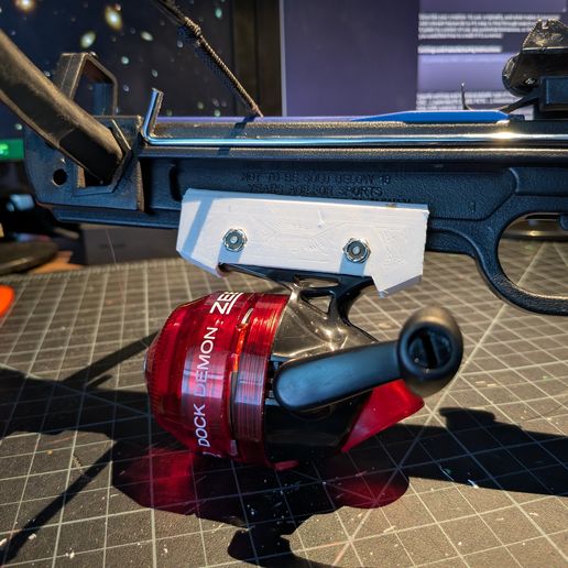 🔌 Mini Crossbow to Cable Caster Adapter・Free STL File for 3D printing・Cults