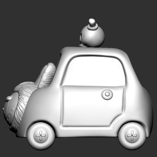 🚗 Labubu Car・ STL File for 3D printing・Cults