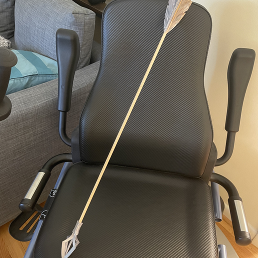 🏹 Fantasy Arrow (arrowhead and fletching)・Free 3D File for ・Cults