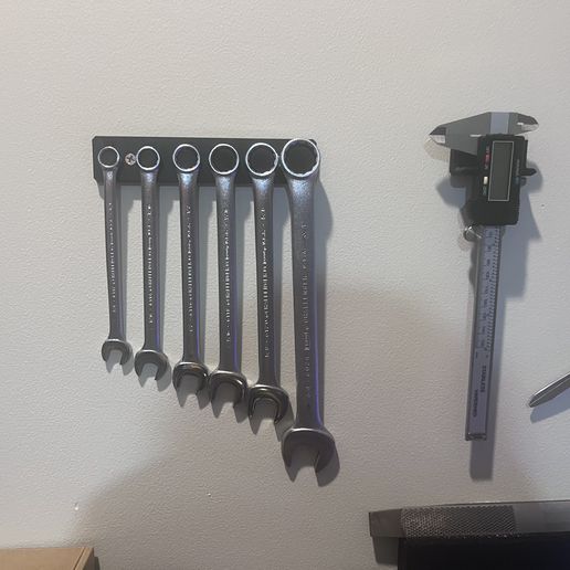 Free STL file Wrench Holder Wall Mounted 🔧 (3MF)・3D printing idea to ...