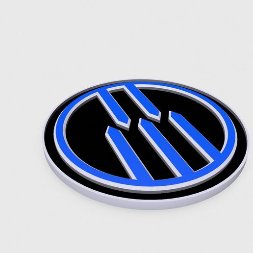 📛 Ubermacht Emblem・ STL File for 3D printing・Cults