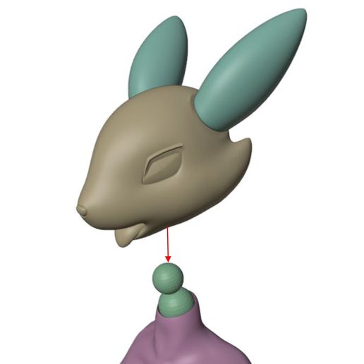 🐉 renamon custom parts・Free 3D File for 3D printing・Cults