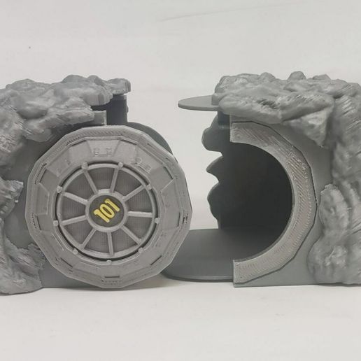 📦 Fallout shelter Commander Deck Box: Vault 101 #016・ STL File for 3D ...