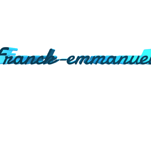 STL file Franck-emmanuel 👦 ・3D printable model to download・Cults