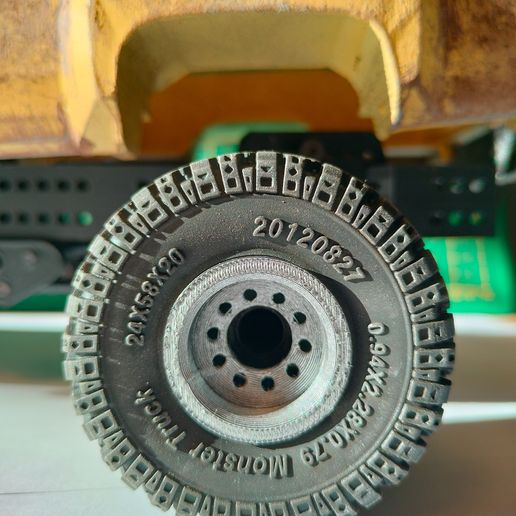 👽 SCX24/FCX24 Dually wheels・ STL File for 3D printing・Cults