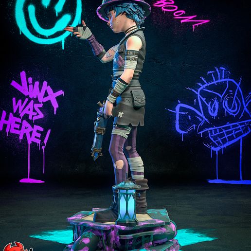 👤 Jinx and Isha SET・ STL File for 3D printing・Cults