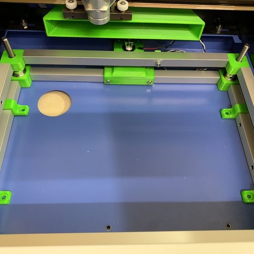 👽 K40 Laser Tisch motorgetrieben / K40 motorized lasertable・Free 3D ...
