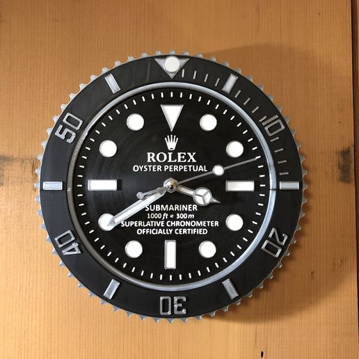 🕰️ Rolex Wall Clock・Impression 3D avec l’imprimante 3D Prusa Mini・Cults