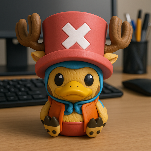 🦆 Rubber Duck - Chopper modèle ONE PIECE - impression 3d・Fichier 3D ...