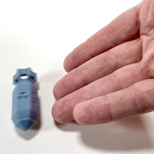 🎲 D6 Pocket Nuke (Dice)・ 3D File for 3D printing・Cults