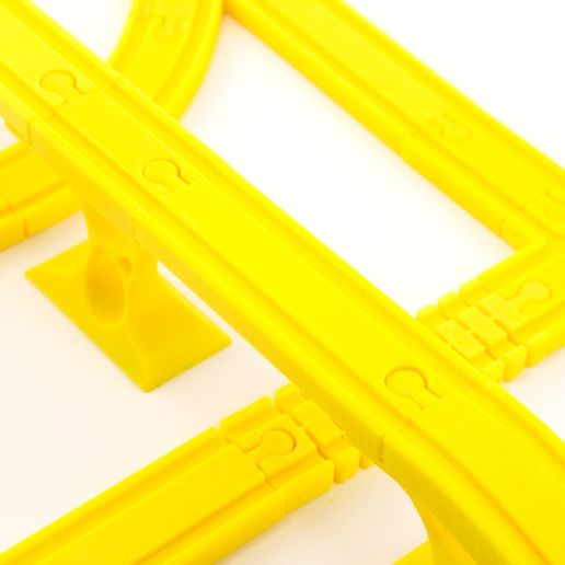 🚆 Toy Train Tracks・Free STL File for ・Cults