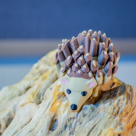 STL file Flexi Hedgehog 🦔 (3MF)・3D printer model to download・Cults