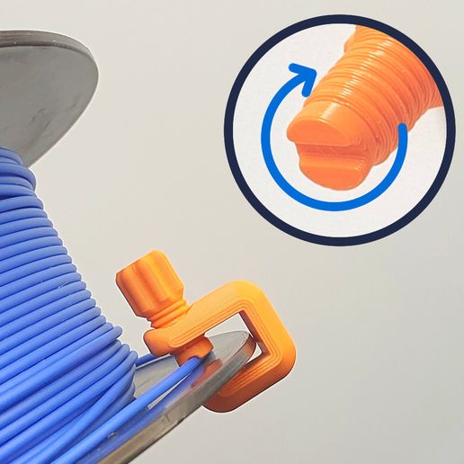 🪢 Ultimate Filament Clip Clamp・Free STL File for ・Cults