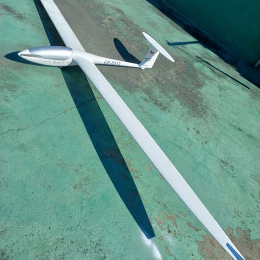 🛩️ R/C DIANA-3 Scale Sailplane Wingspan 4m・ STL File for 3D printing・Cults
