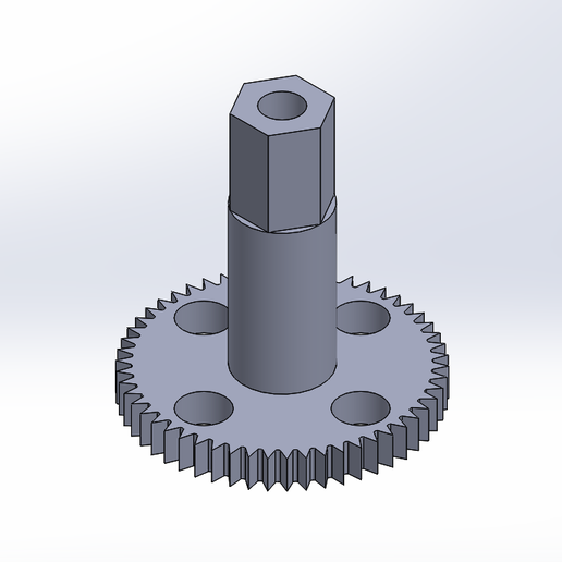 Archivo STL Engranaje de la hélice del dron 🔧 ・Diseño para descargar y ...