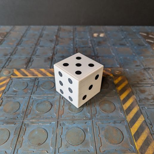 STL file D6 Die Dice Box 🎲 (3MF)・3D print design to download・Cults