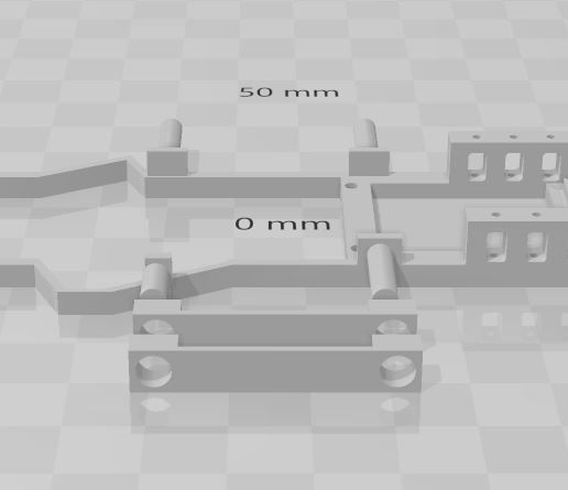 🚁 PACK: M4 universal 3D chassis + line cradle + slot/scalextric corner ...