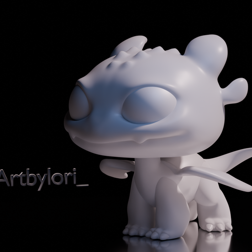 🐉 Ruffrunner Dragon・ STL File for 3D printing・Cults