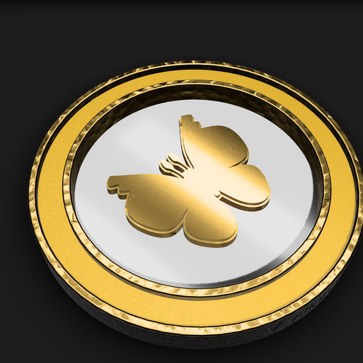 STL file Vivillon Collector Badge Pokemon Go 📛 ・Model to download and ...