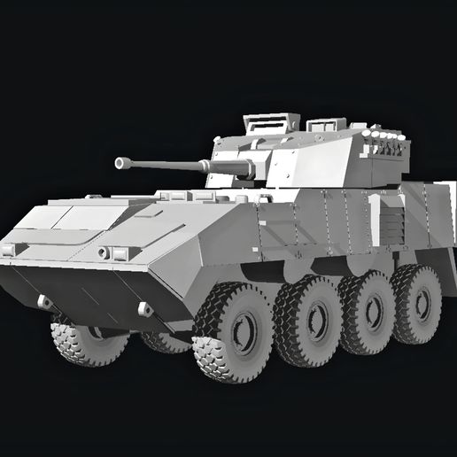 🪖 Pandur 2 ifv Portuguese・ STL File for 3D printing・Cults