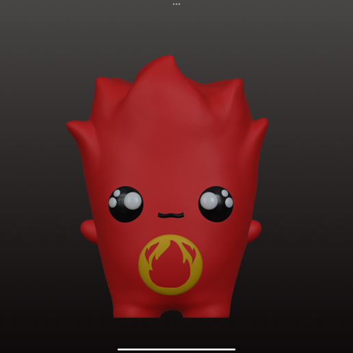 🌍 Earth and Fire Sprite Figures・ STL File for 3D printing・Cults