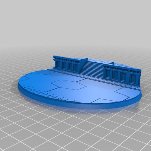 🧲 Titanstructure Titan and Knight bases (basic)・Free STL File for ・Cults