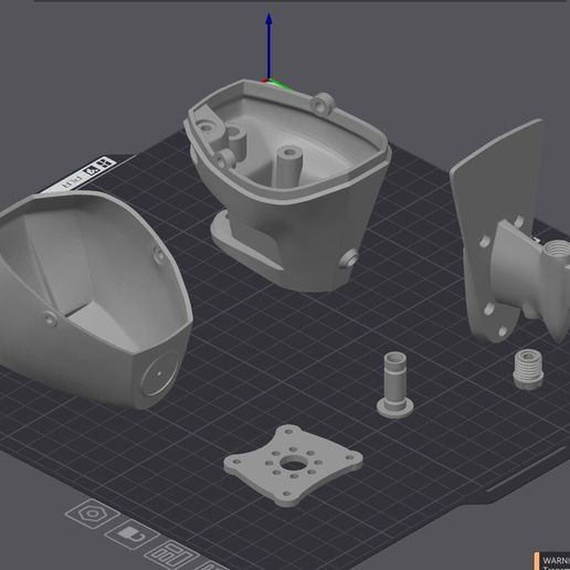 🛥️ RC Boat Outboard Motor 1/10・Free STL File for 3D printing・Cults