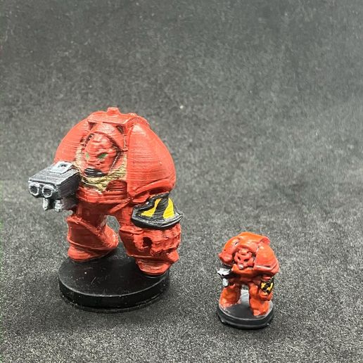 🛰 6mm epic 40k terminator remake・Free STL File for 3D printing・Cults