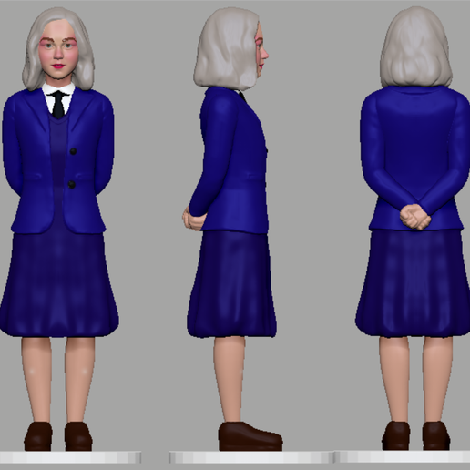 STL file Enid Sinclair Emma Myers BOBBLEHEAD 🎨 ・3D printing model to ...