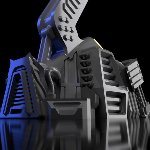 🛰 Hyperion & Stand StarCraft・ STL File for 3D printing・Cults