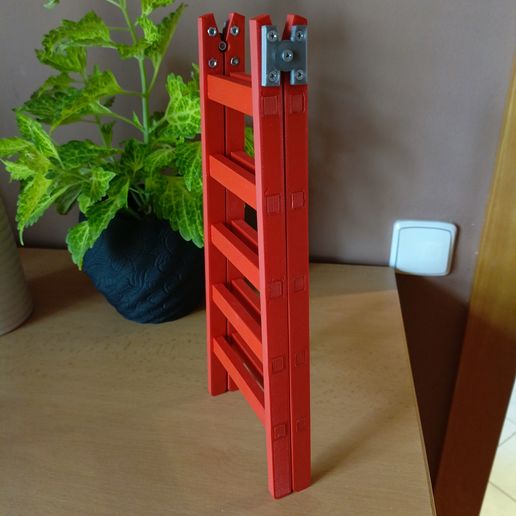 STL file Step Ladder decoration - EASY PRINT 🪜 ・Model to download and ...