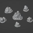 STL file Rock Basing Bits (Terrain) New & Improved! 🪨 ・3D printable ...