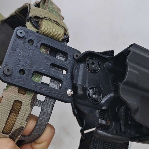 🔫 True North Concepts Modular Holster Adapter・ STL File for 3D printing ...