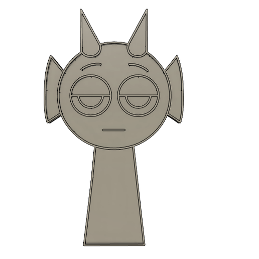 STL file SPRUNKI COOKIE CUTTER DURPLE 🍪 ・3D printable model to download ...