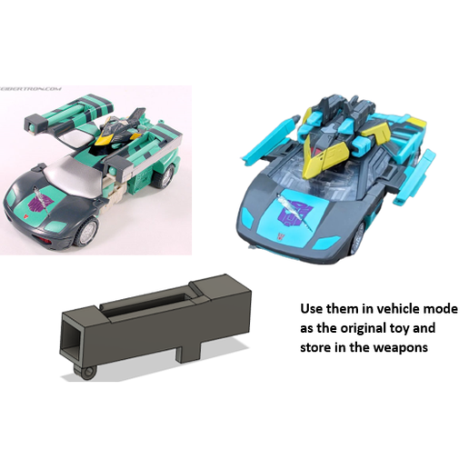 🤖 Transformers SG Sideswipe Upgrade Kit・ 3D File for ・Cults