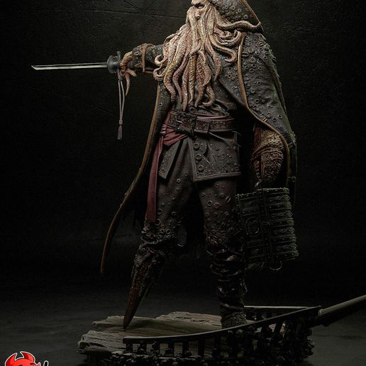 👾 Davy Jones・ STL File for 3D printing・Cults