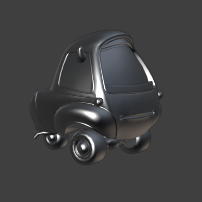 👹 Mike Wazowski Cars-Inspired Monster inc mashup - 3D Printable Pixar ...