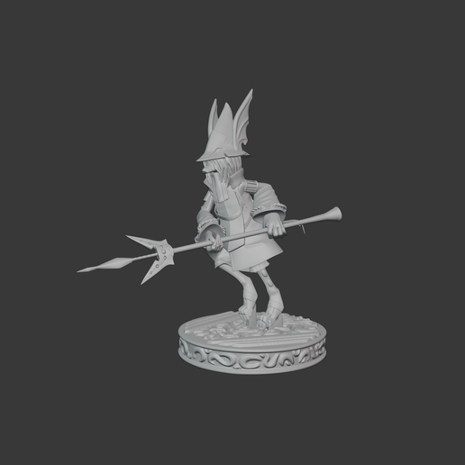🗿 FINAL FANTASY IX Freya・ STL File for 3D printing・Cults